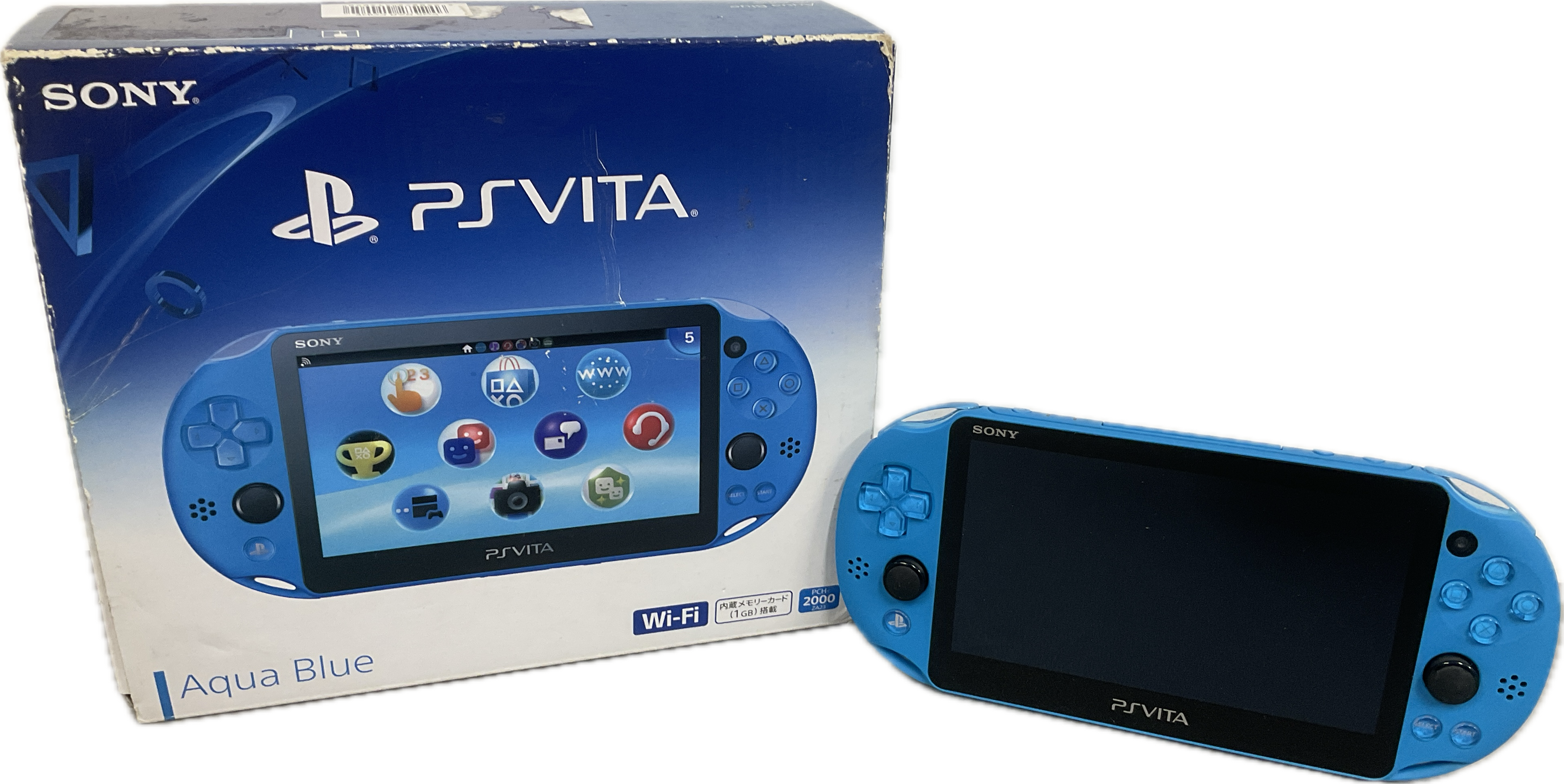 Playstation Vita Aqua Blue Console Boxed – Lees Dealz