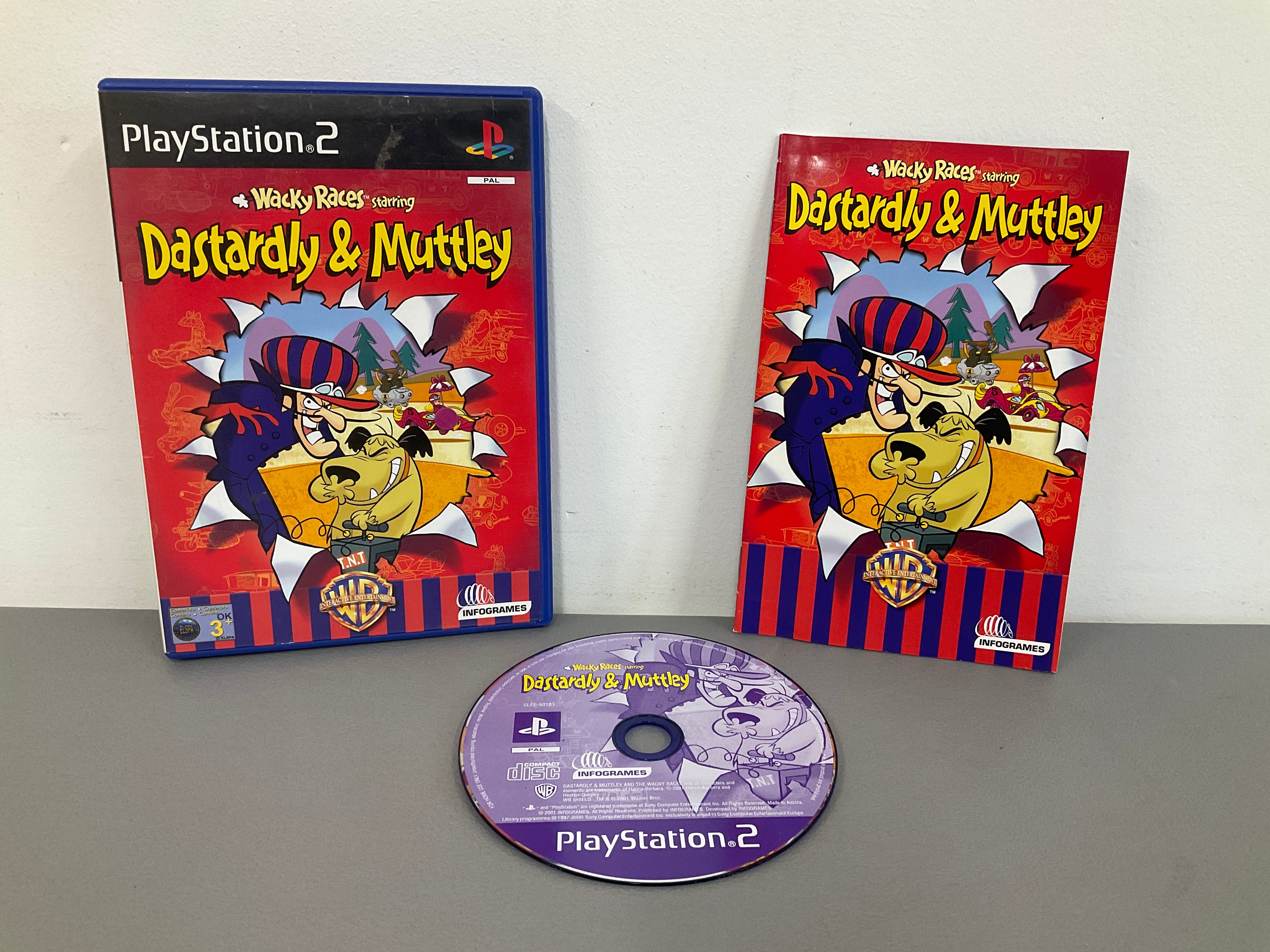 Wacky Races Dastardly & Muttley Playstation 2 – Lees Dealz
